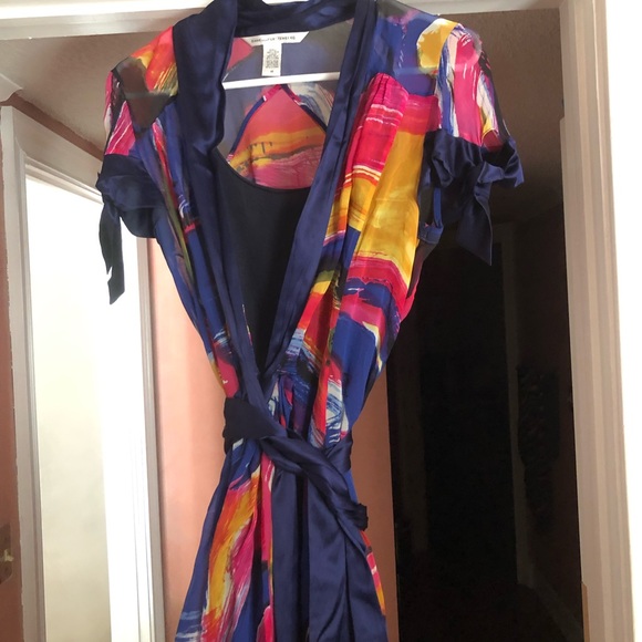 Diane Von Furstenberg | Dresses | Dvf Silk Sheer Dress Rare Find | Poshmark